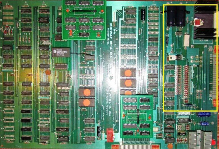 Pacman / Galaxian AC to DC conversion – pcbjunkie.net